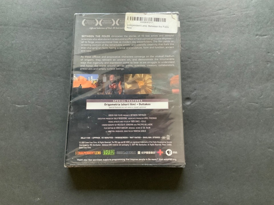 Independent Lens: BETWEEN THE FOLDS (DVD, 2008 PBS) ORIGAMI FILM NEW ...