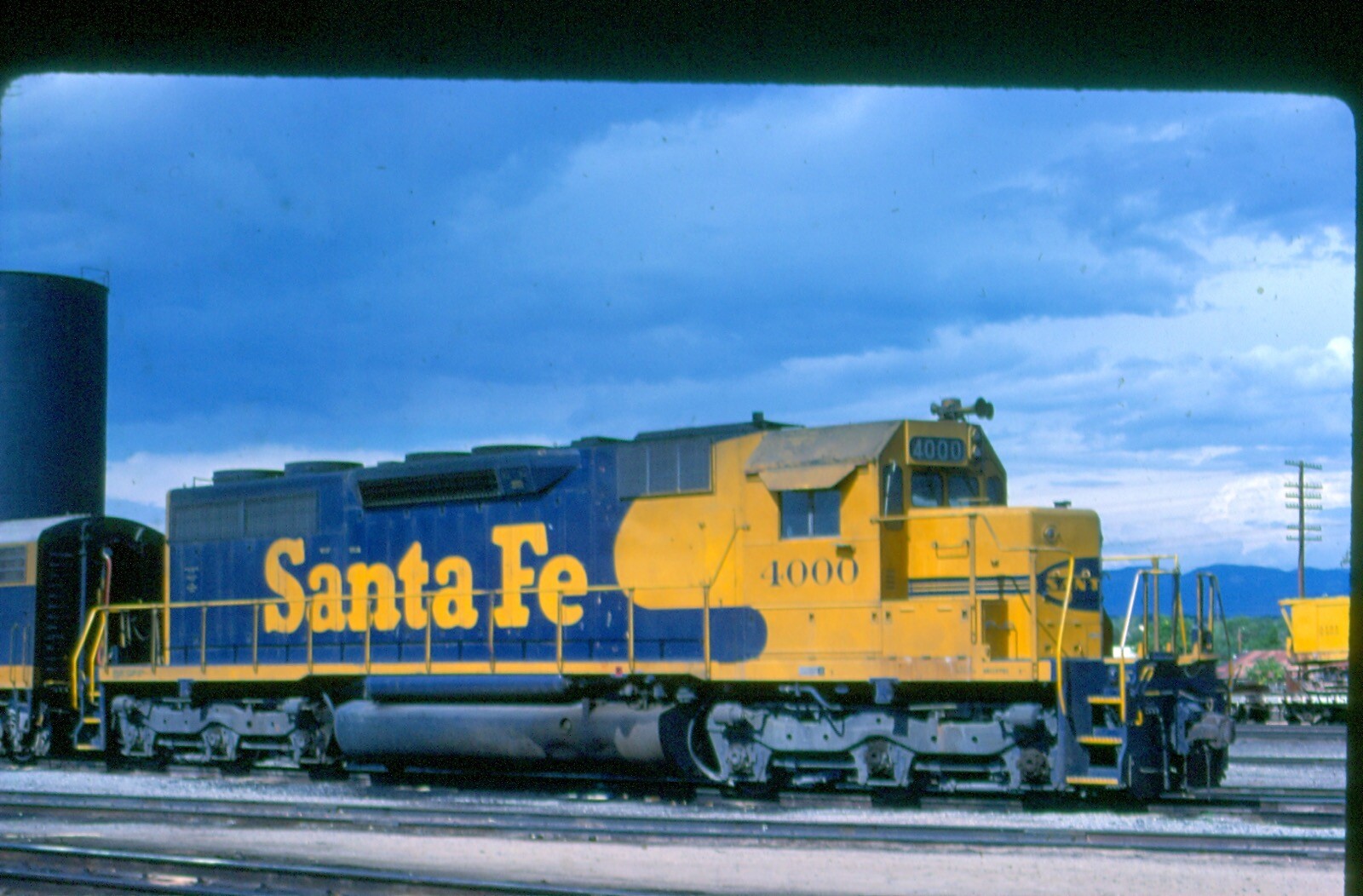 ATSF 4000 SD-40, Albuquerque, NM, 07/81; Kodachrome Original | eBay