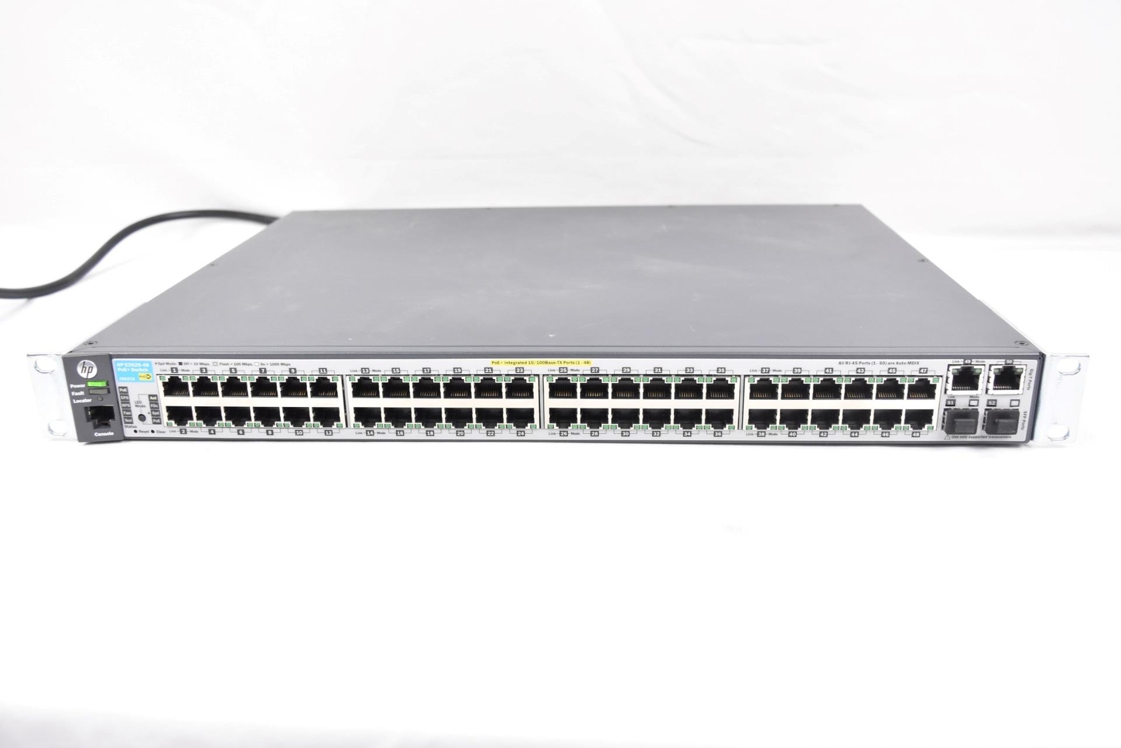 HP E2620-48 48 Port 10/100 PoE+ Ethernet Switch J9627A | eBay