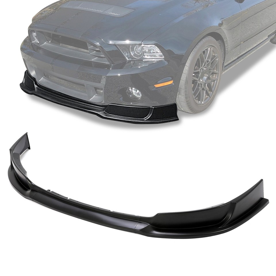 RTR Style Front Bumper Lip Spoiler Splitter For Ford Mustang GT V8 2013 ...