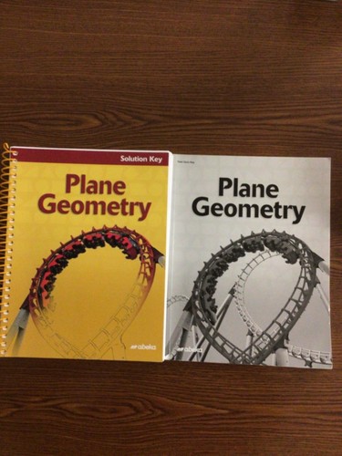 Abeka 11th Grade Plane Geometry Solution Key Test/Quiz Key | eBay