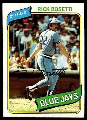 1980 Topps #277 Rick Bosetti See Scan | eBay