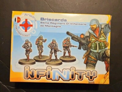 Corvus Belli INFINITY Briscards Briscard Pack Merovingian Ariadna Metal ...