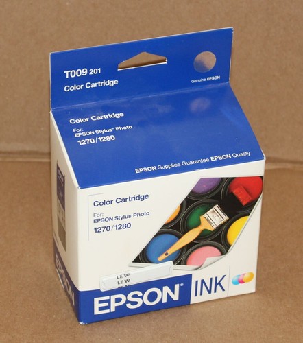 EPSON T009 Color Ink Cartridge - New in Box - Genuine - Free Shipping ...