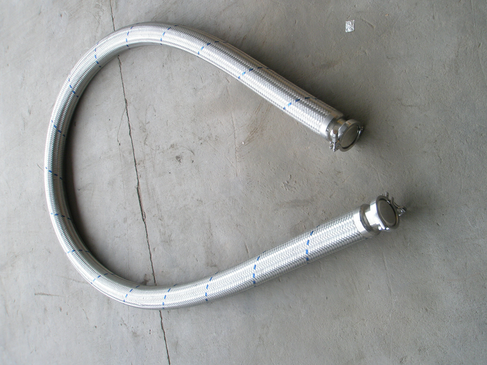 2-1/2" x 12' Parrap 16AMP-G250 Stainless Steel Braided Hose