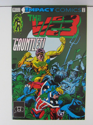 DC Impact Comics The Web The Gauntlet No.12 August 1992 (Pg93D) | eBay
