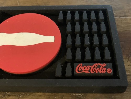 Coca-Cola Bar Tap Rubber Mat Soda Advertising - Still In Wrapping! New ...