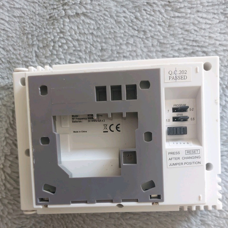 Salus RT500RF Wireless Programmable Room Thermostat Rt500r and Reciever 769264248428 | eBay UK