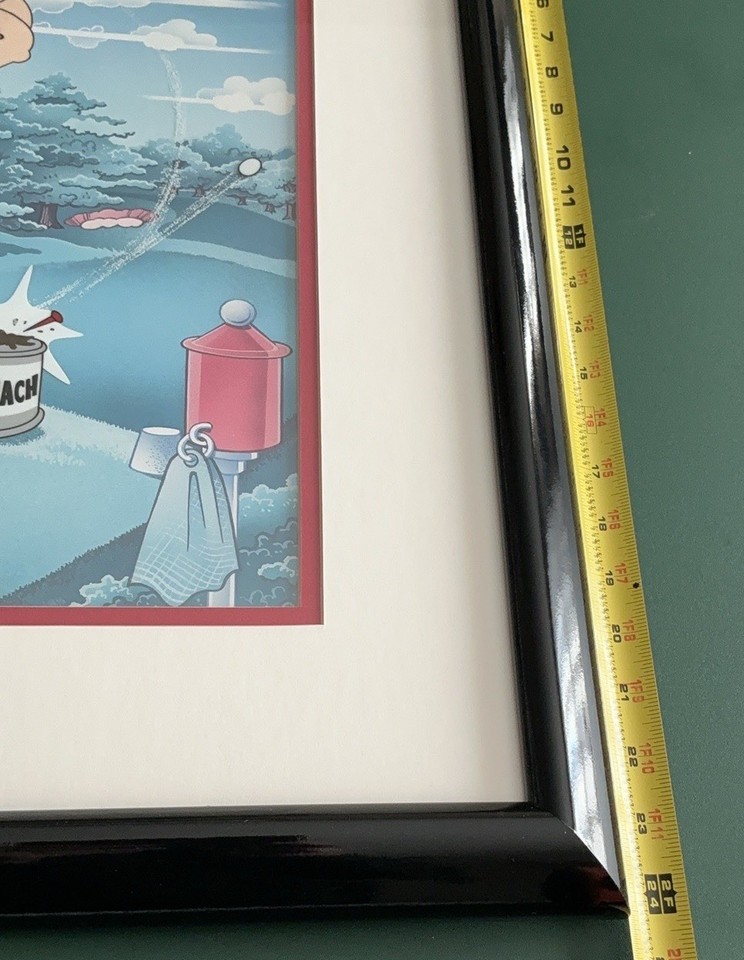 Popeye "Tee It High and Let it Fly" SIGNED MYRON WALDMAN Golf With ...