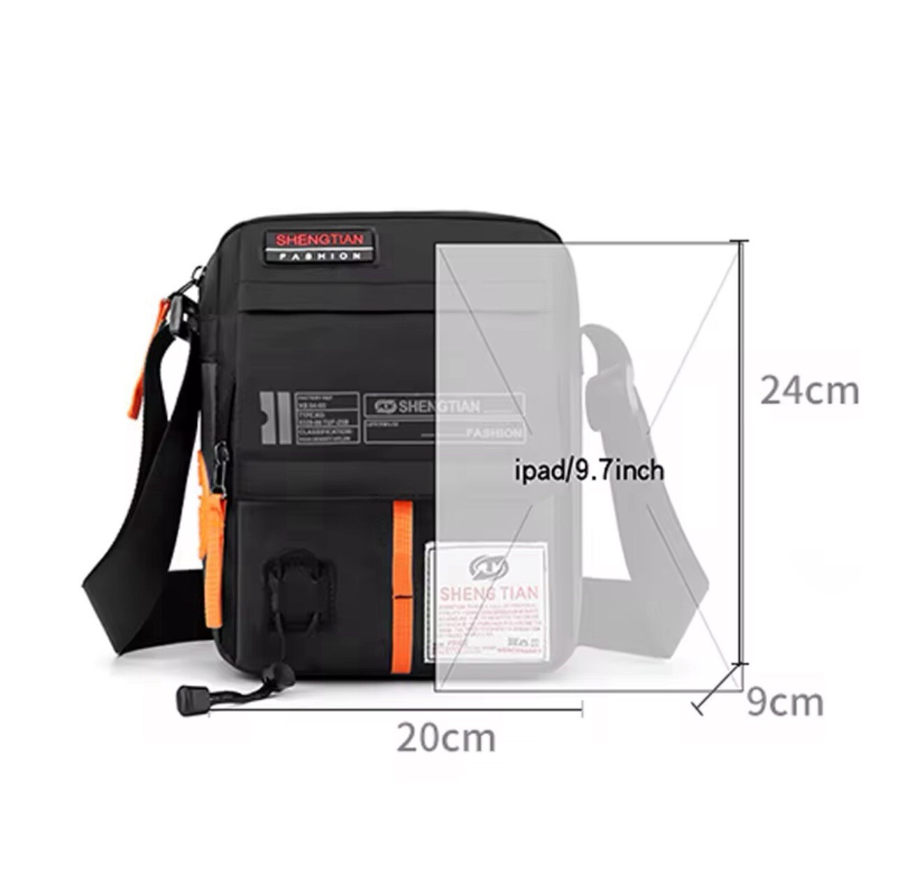 Waterproof Men Chest Bag Oxford Cloth Crossbody Bags Male Shoulder Bag ...