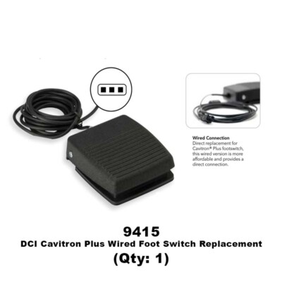 DCI Cavitron Plus Wired Foot Switch Replacement (Dental, Medical, Vet ...