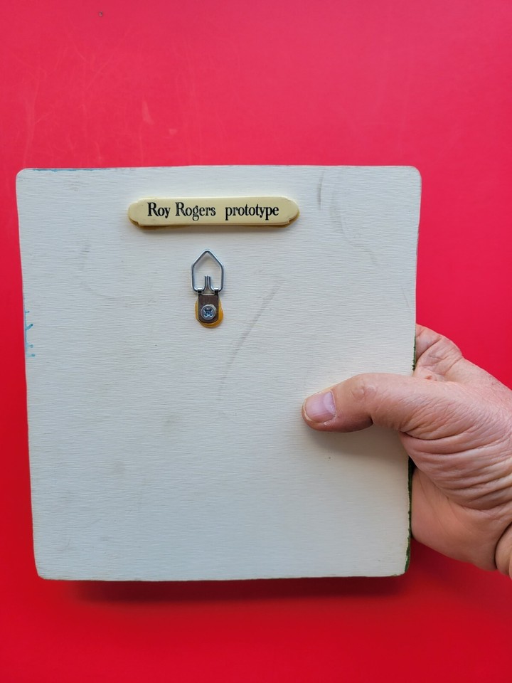 ROY ROGERS & TRIGGER 'MANY HAPPY TRAILS' PROTOTYPE Plaster Plaque RARE ...