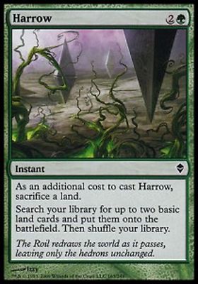 *MRM* FR/VF 4x Hersage - Harrow MTG Zendikar | eBay