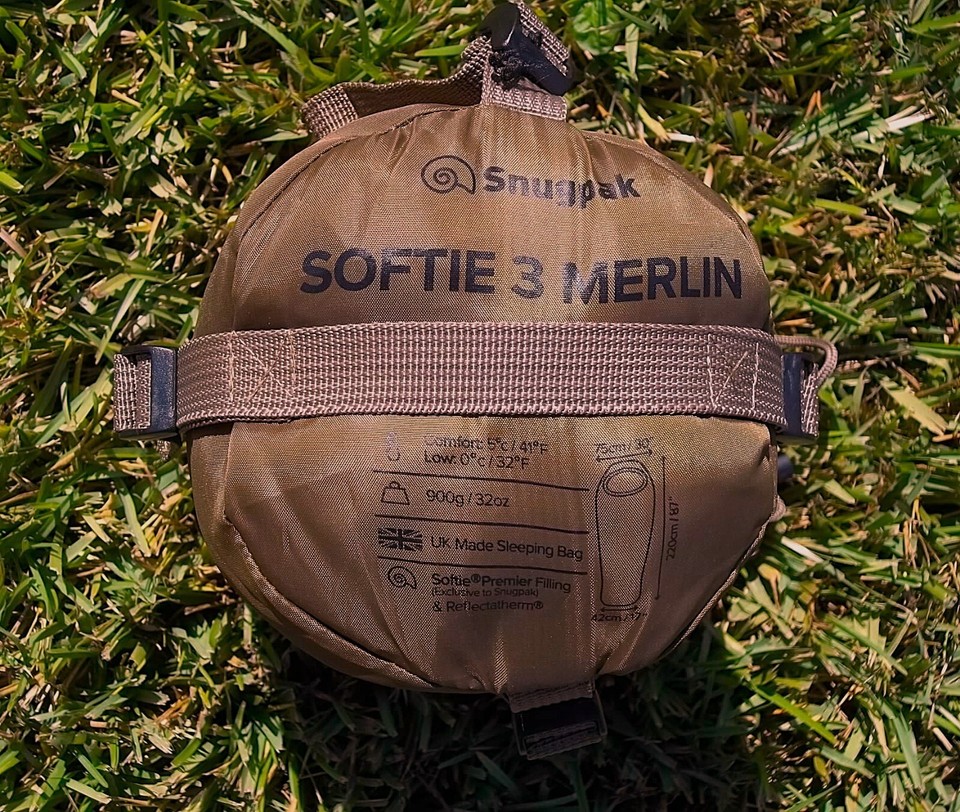 SNUGPAK - Softie 3 Merlin - Sleeping Bag - Coyote Brown - UN-USED ...