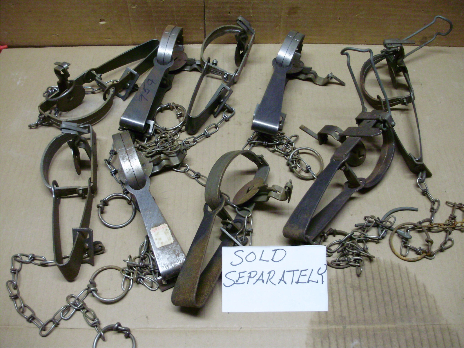 Oneida Victor Foot Traps, #1 Stop Loss & #1 Regular | eBay