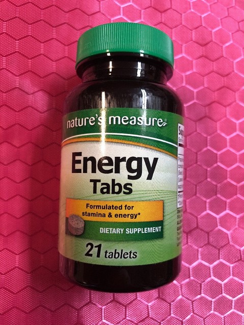 2x Nature's Measure Energy Tablets 21 Capsules for sale online | eBay