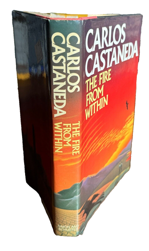 THE FIRE FROM WITHIN by Carlos Castaneda First Edition HBDJ Simon ...