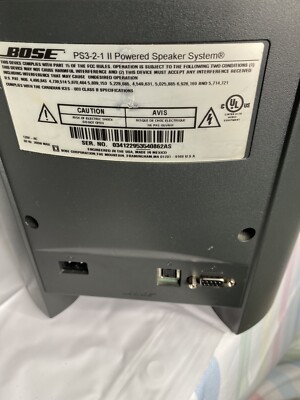 Bose PS3-2-1 II Acoustimass Module Powered Speaker System Bose PS3-2-1 II Acoustimass Module Powered Speaker System
