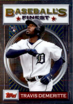 Travis Demeritte 2020 Topps Baseball's Finest Rookie Card #36 | eBay