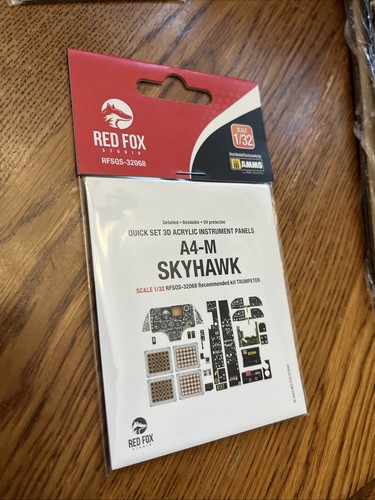 1/32 Red Fox 3D Interior #32068 A-4M Skyhawk For TRP | eBay