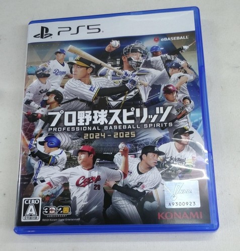 Konami Professional Baseball Spirits 2024-2025 Ps5 Japanese Edition | eBay