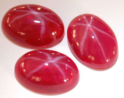 Premium Top grade 5.9 cts 11x9 mm Oval Synthetic Star Ruby | eBay