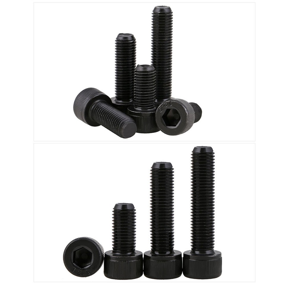 12.9 High Tensile M10 Allen Key Socket Cap Head Screw Bolt 8-300mm DIN ...