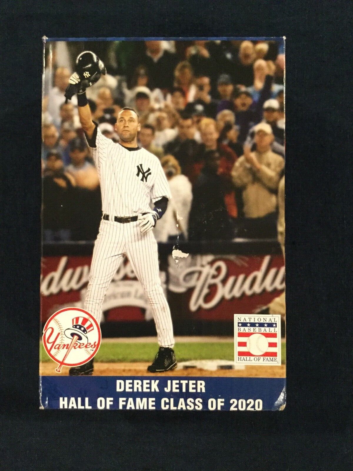 Derek Jeter Cooperstown Hall Of Fame HOF Replica Plaque NY Yankees SGA ...