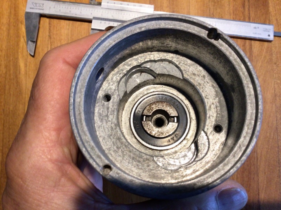 TRIUMPH NORTON BSA PRE UNIT CUSTOM IGNITION DISTRIBUTOR MAGNETO BODY ...