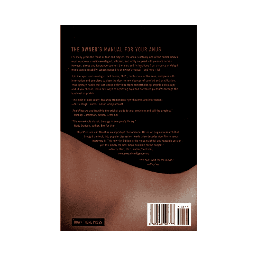 Anal Pleasure and Health Book Anus Guide for Men Women COUPLES Jack ...