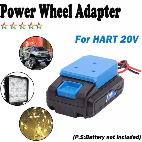 Power Wheels Adapter For HART 20V Lithium-ion Battery For Truck Toys ...