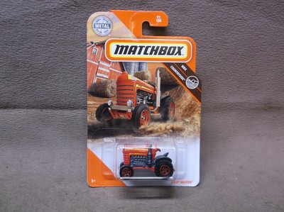 MATCHBOX RED 2020 #91 CROP MASTER FARM GARDEN TRACTOR | eBay