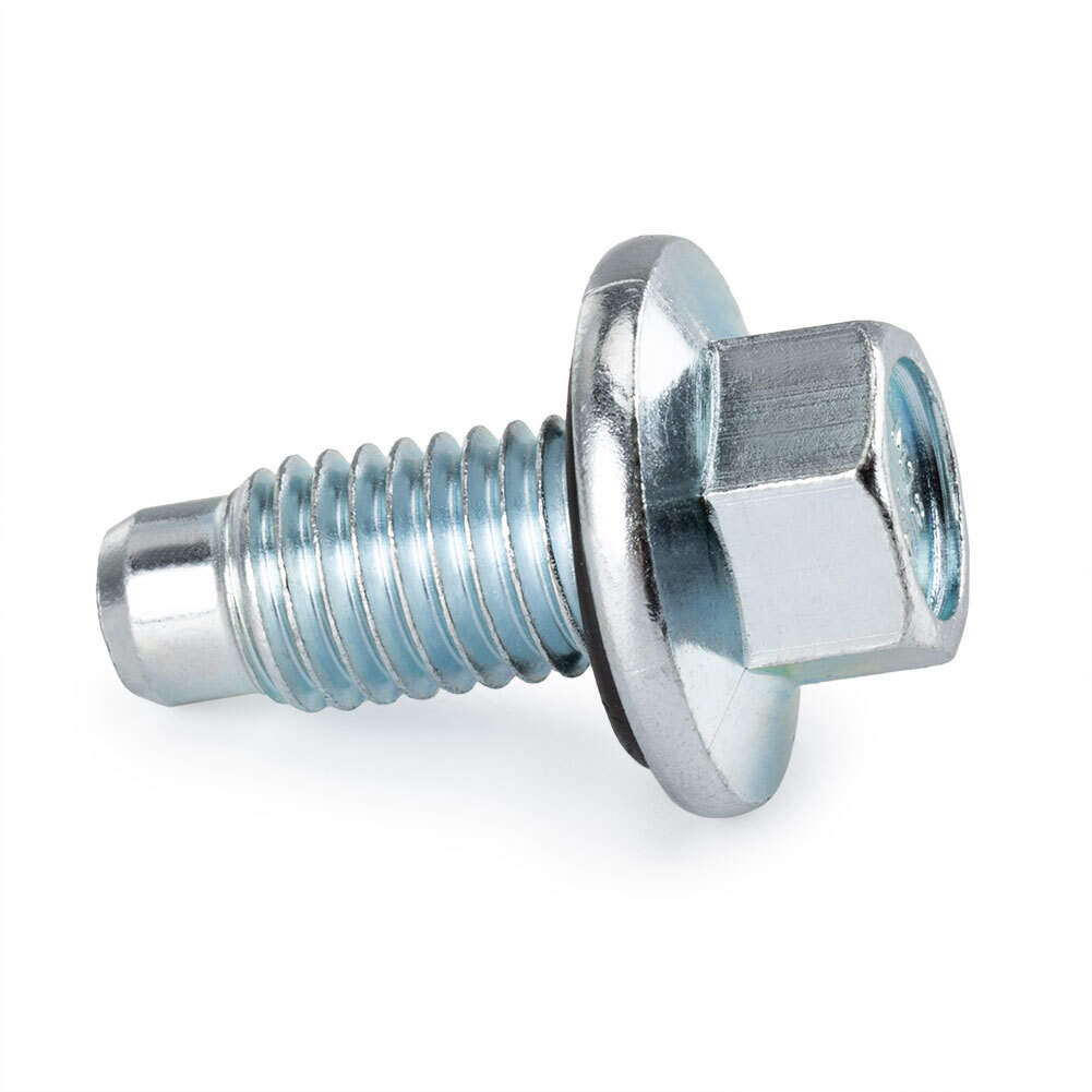 2PCS 11562588 Oil Pan Drain Plug Bolt w/ O-Ring For GM Buick Cadillac ...