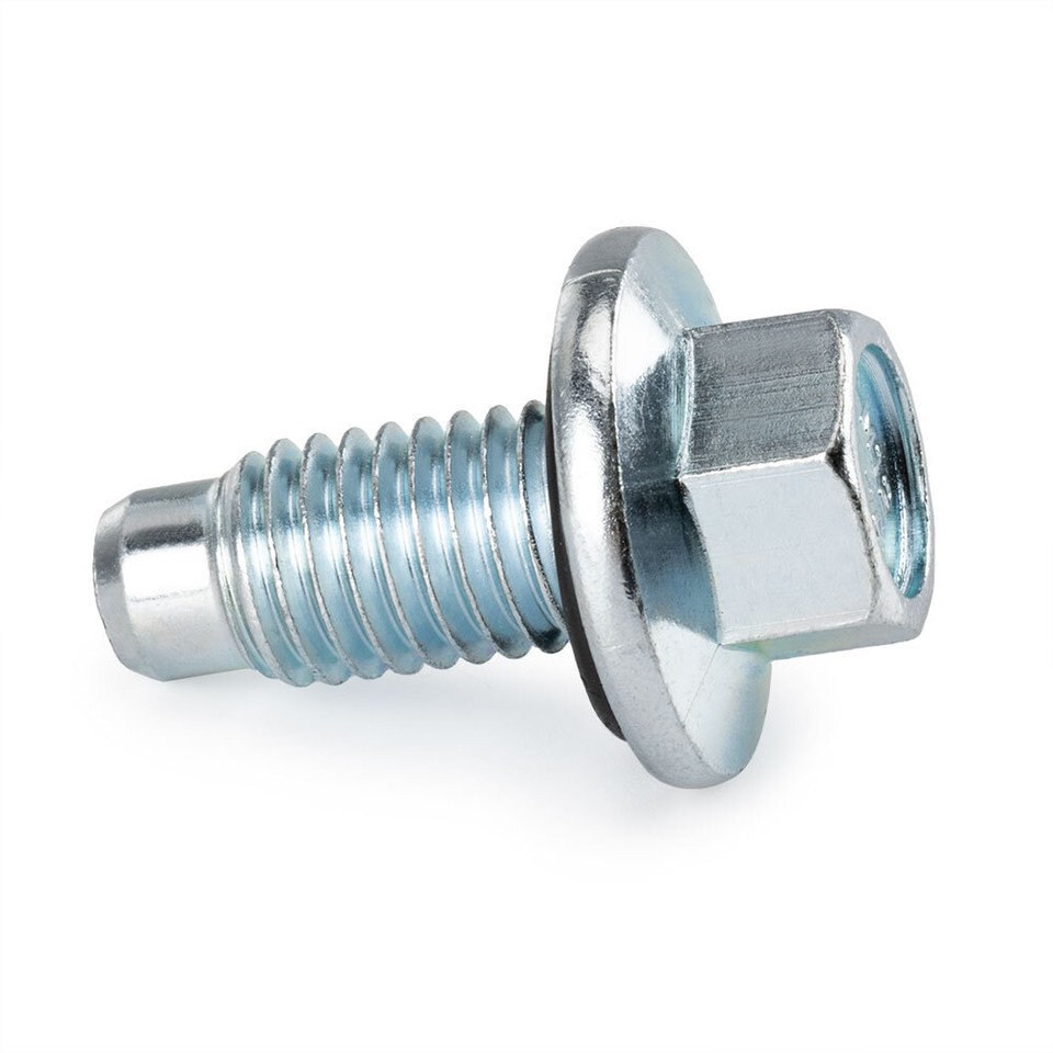 2PCS 11562588 Oil Pan Drain Plug Bolt w/ O-Ring For GM Buick Cadillac ...