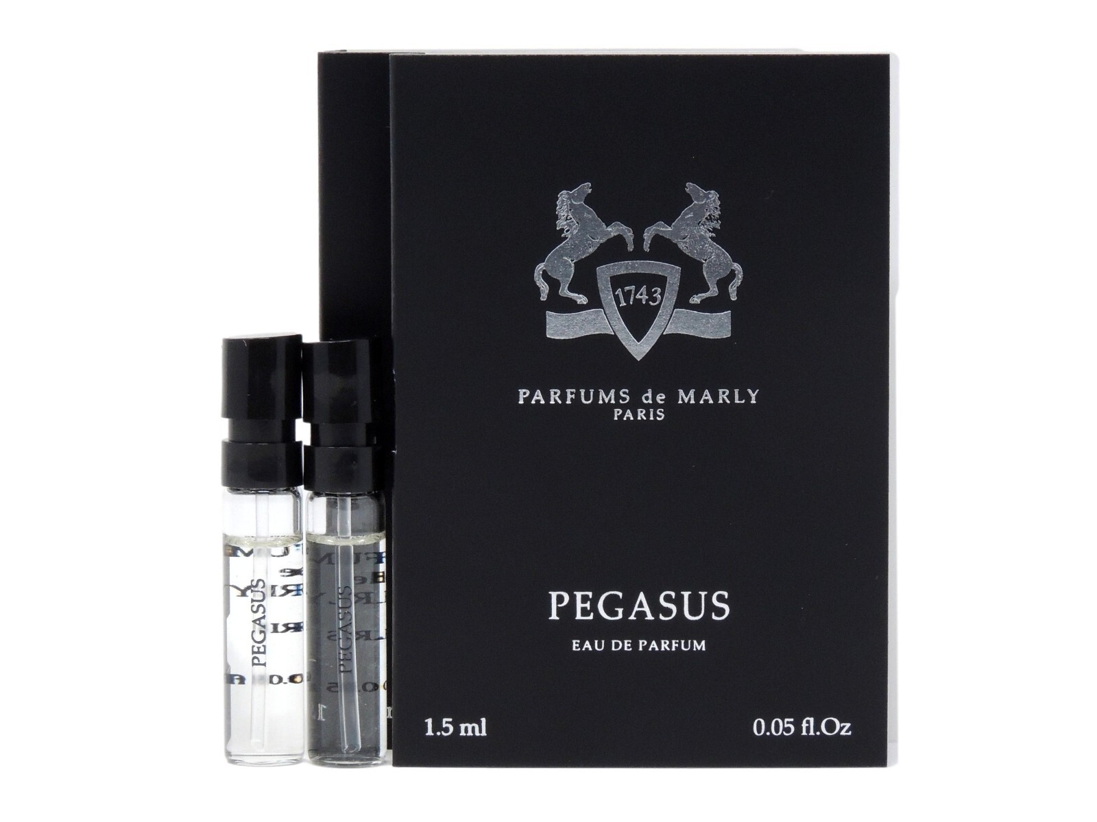 PDM PARFUMS DE MARLY PEGASUS EDP 1.5ml .05fl oz x 2 COLOGNE SPRAY ...