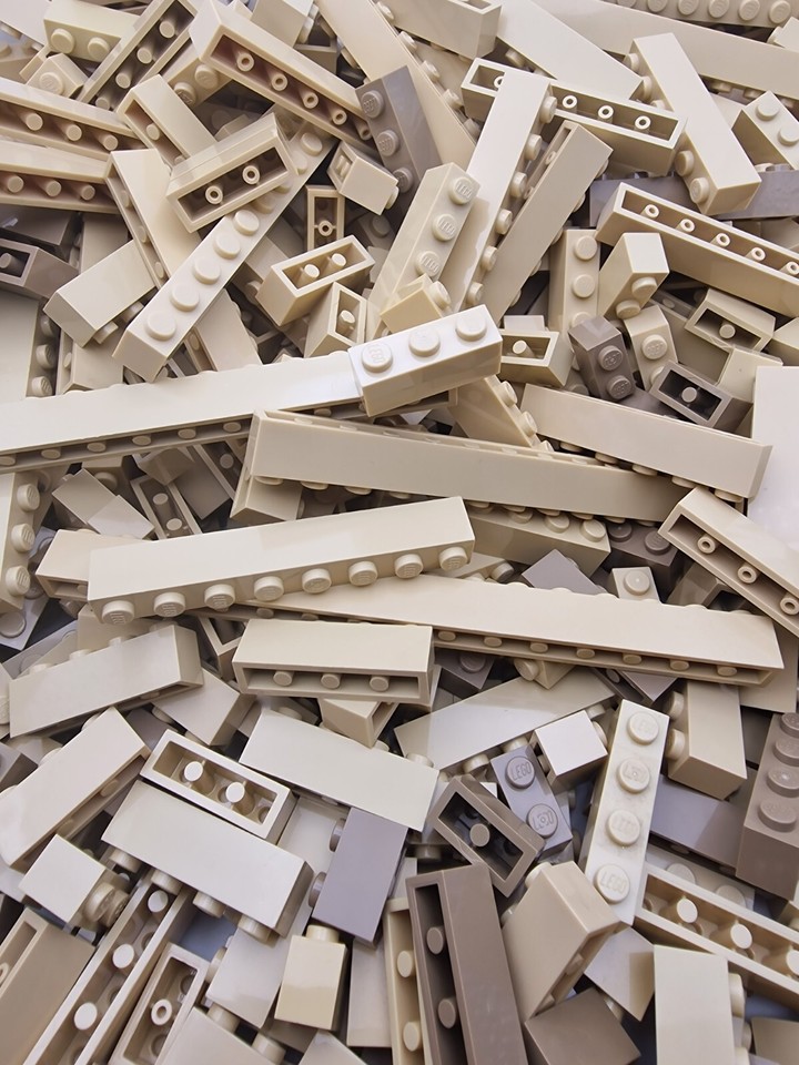 LEGO Brick Bundle x100 PACK, 1x2,3,4,6,8+ Random Basic Sizes LOT/Select ...