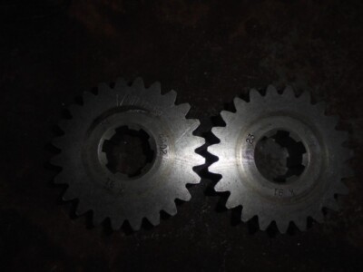 Quick change Gears 6 spline set 2 Dwarf UMP IMCA WISSOTA MIDGET Micro K ...