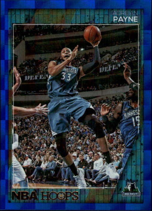 2016-17 Panini NBA Hoops - Blue Checkerboard #246 Adreian Payne /75 for ...