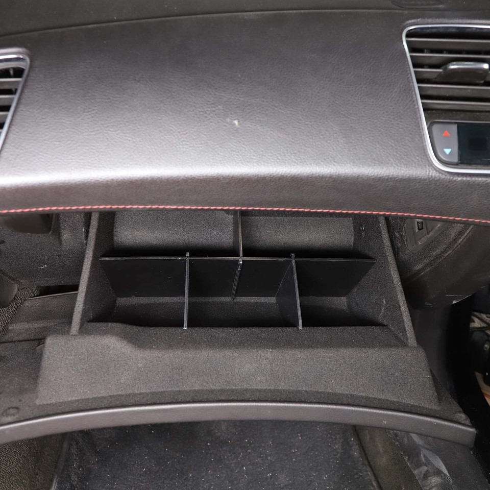 Glove Box Organizer Storage Insert Divider Accessories For Corvette C7 ...