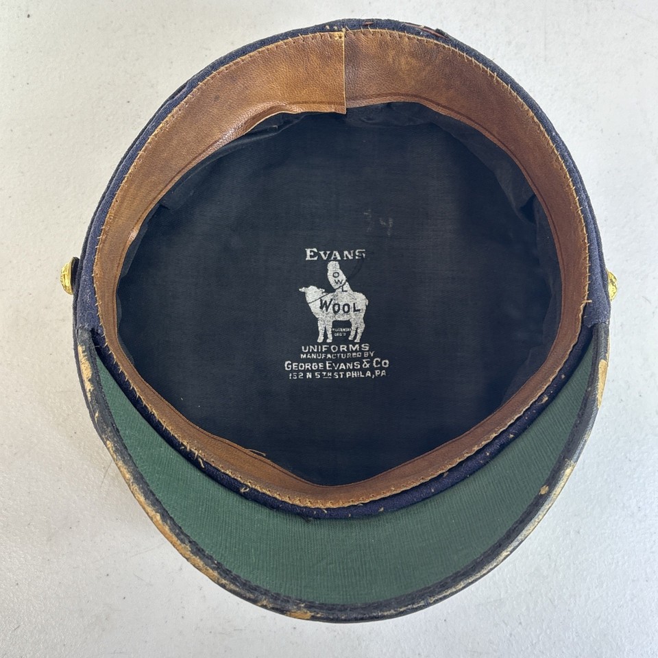 Spanish American War Kepi Hat Cap George Evans 23rd Infantry Co I ...