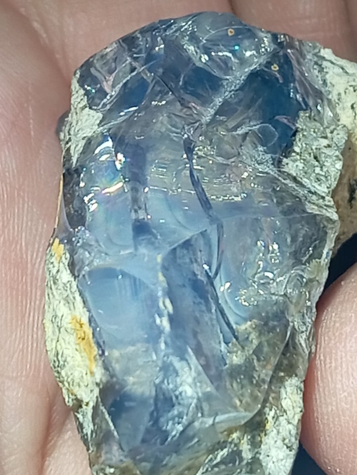 Precious Blue-Purple Phantom Opal: Rare Dubnik Slovakia Specimen 💎 | eBay