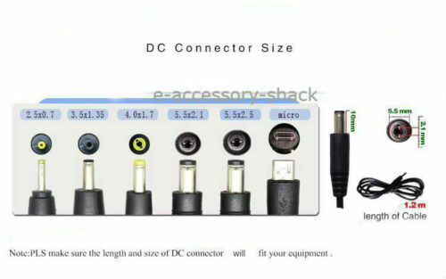 AC Power Supply Adapter Cord Cable Charger For Android TV Box 5V 2A 5 ...