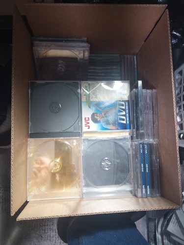 CD DVD Cases Clear Empty 10 Mm 150 Each | eBay