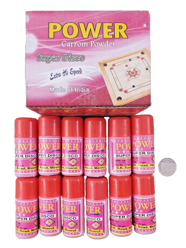 12 X 20g Power Fosco Super Disco Magic Carrom Board Powder 1 Dozen 20g ...