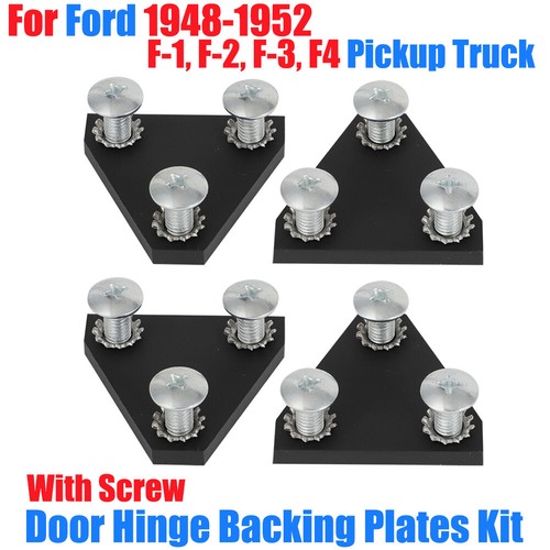 Door Hinge Nut Plate Kit For Ford F-1,F-2,F-3,F4 Pickup Truck 48-52 W ...