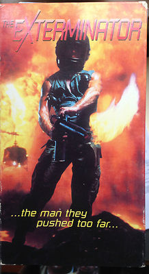 The Exterminator (VHS) 1980 thriller stars Christopher George-Samantha ...
