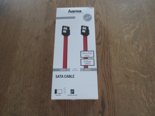 Hama SATA Kabel Cable *PC*Internal HDD/SDD 0,45 m 4047443444875 | eBay.de