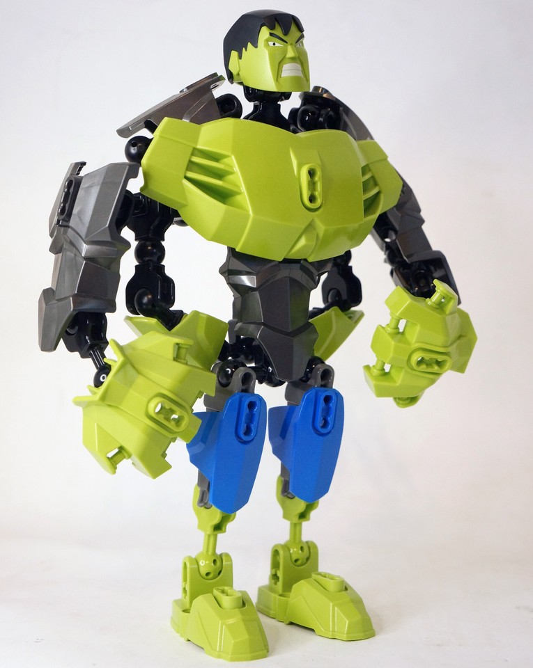 Lego Superheros The Hulk Bionicle Action Figure Marvel 4530 Complete ...