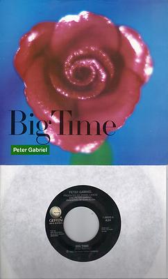 PETER GABRIEL Big Time / We Do What We're Told 45 with PicSleeve | eBay