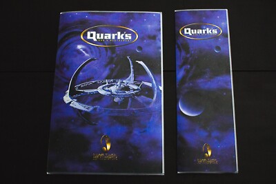 Rare Star Trek Quark's Bar Restaurant Food and Drink Menu's Las Vegas ...